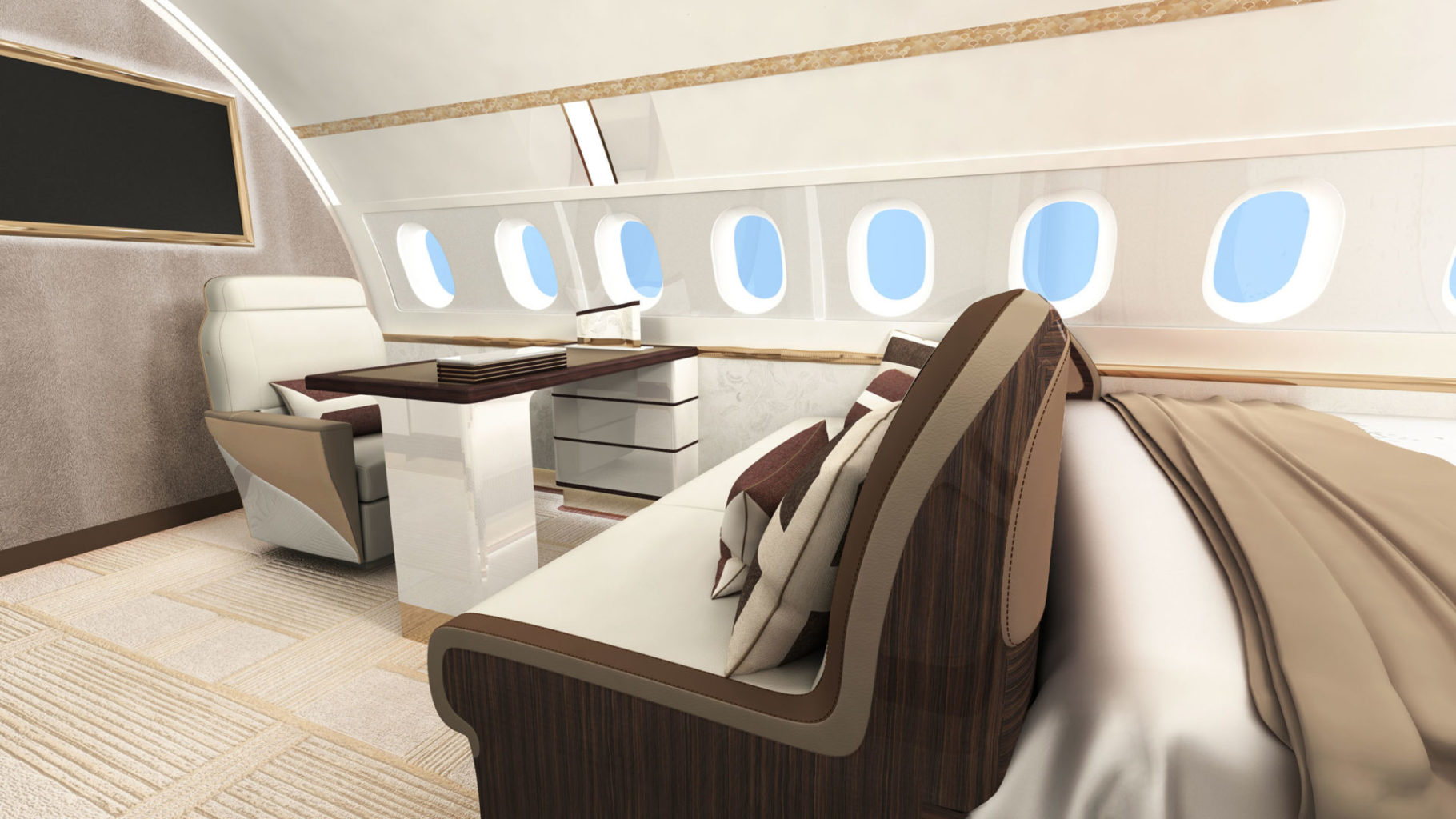 M&R interior design experience with AIRBUS ACJ - M&R Associates