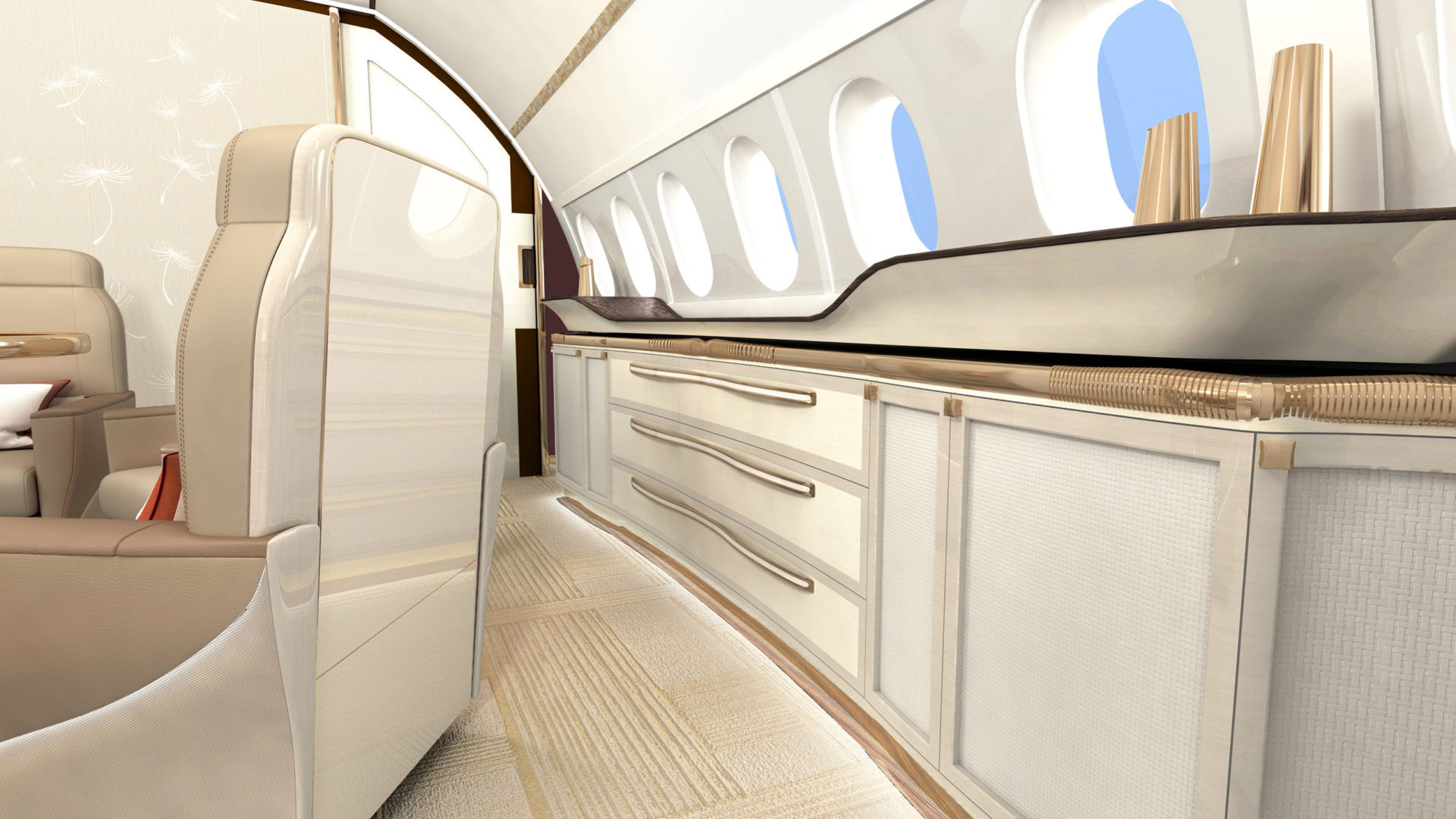 M&R interior design experience with AIRBUS ACJ - M&R Associates